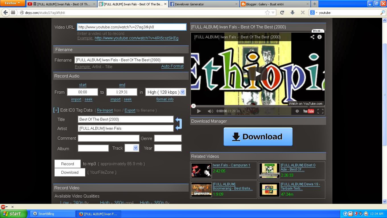 Galery: YOUTUBE TO MP3 New to Dirpy? Dirpy is an advanced DVR for your ...