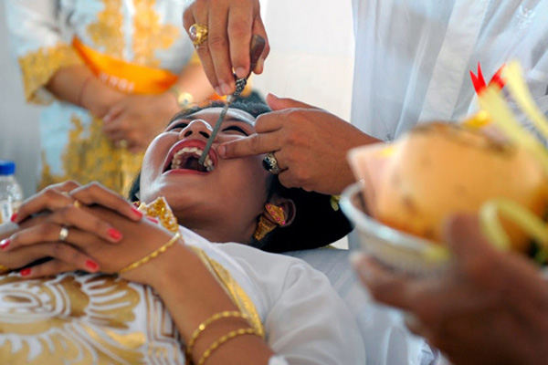 Bali Free Information: Meaning of Mesangih Ceremony