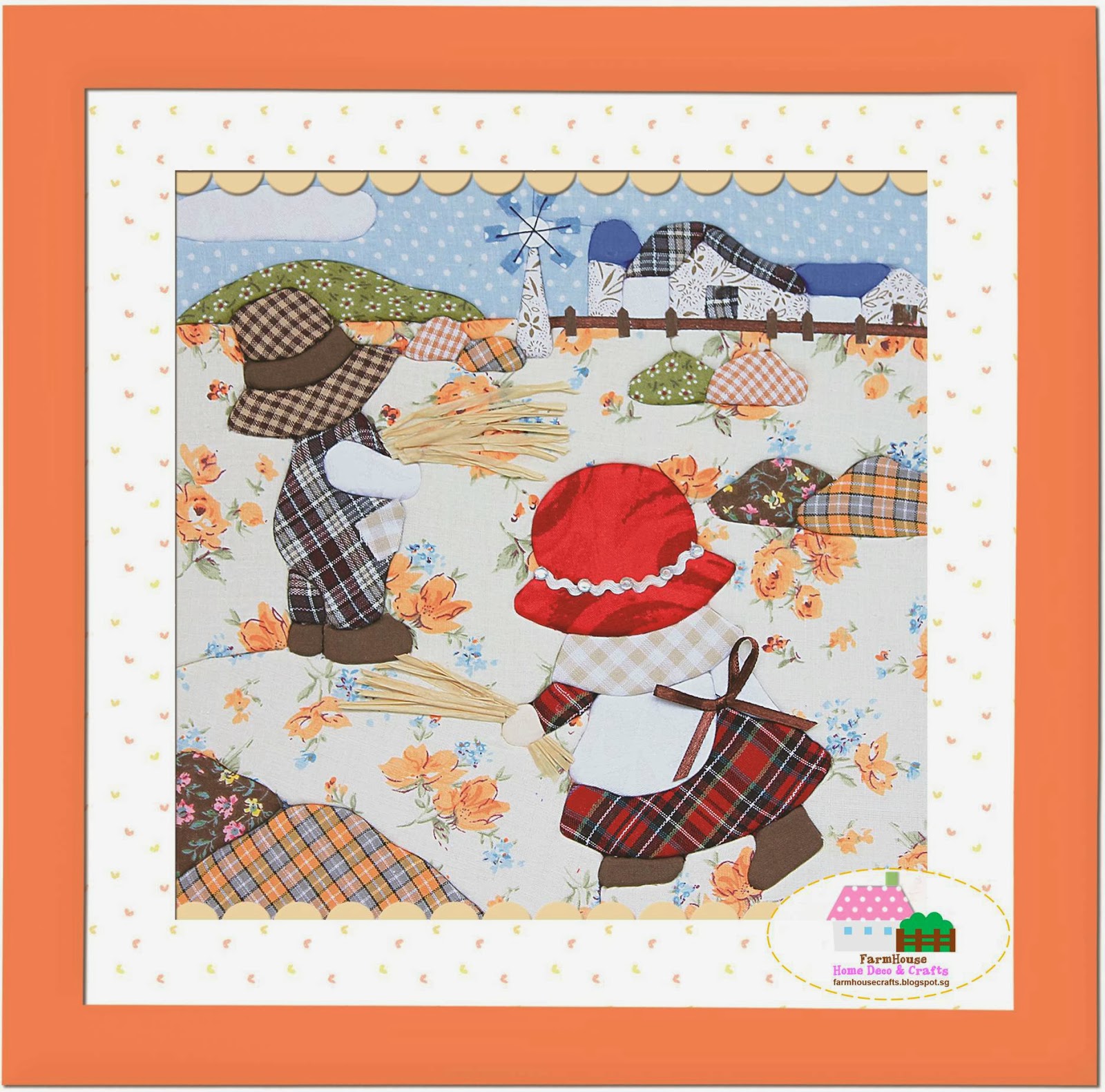 FarmHouse Crafts: DIY Patchwork: Cartoon Series