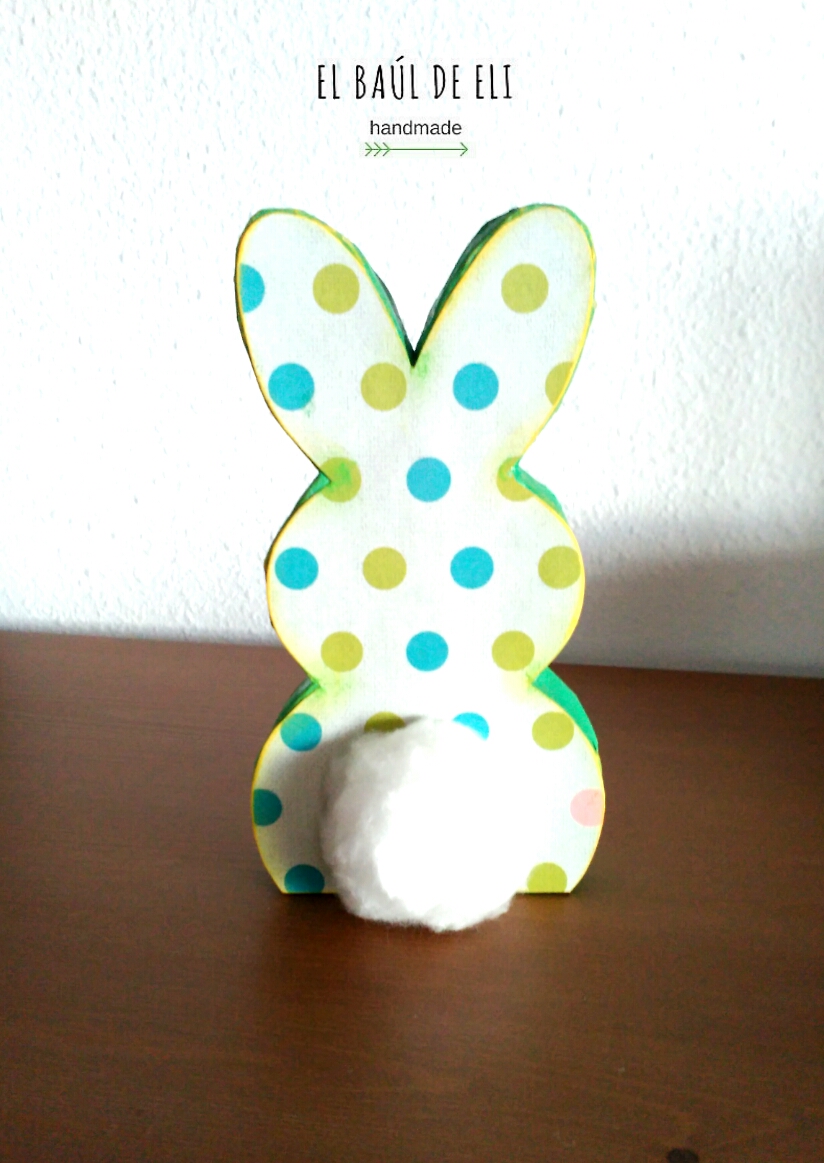 CONEJO DE PASCUA EN CARTÓN: DIY