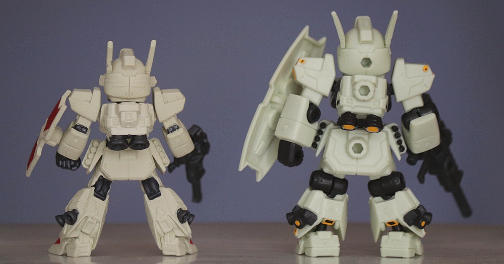 Gundanium Gateway: Gundam Converge : Heavygun and Rafflesia Option ...