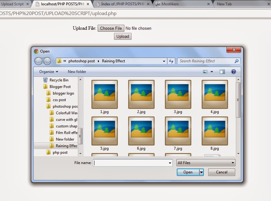 Image Uploading Script using PHP Image Uploading Script using PHP