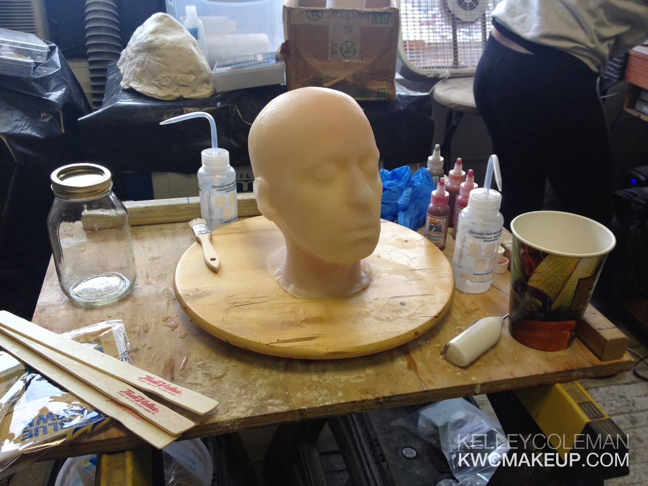 KWC Makeup The Blog: Making a fake head