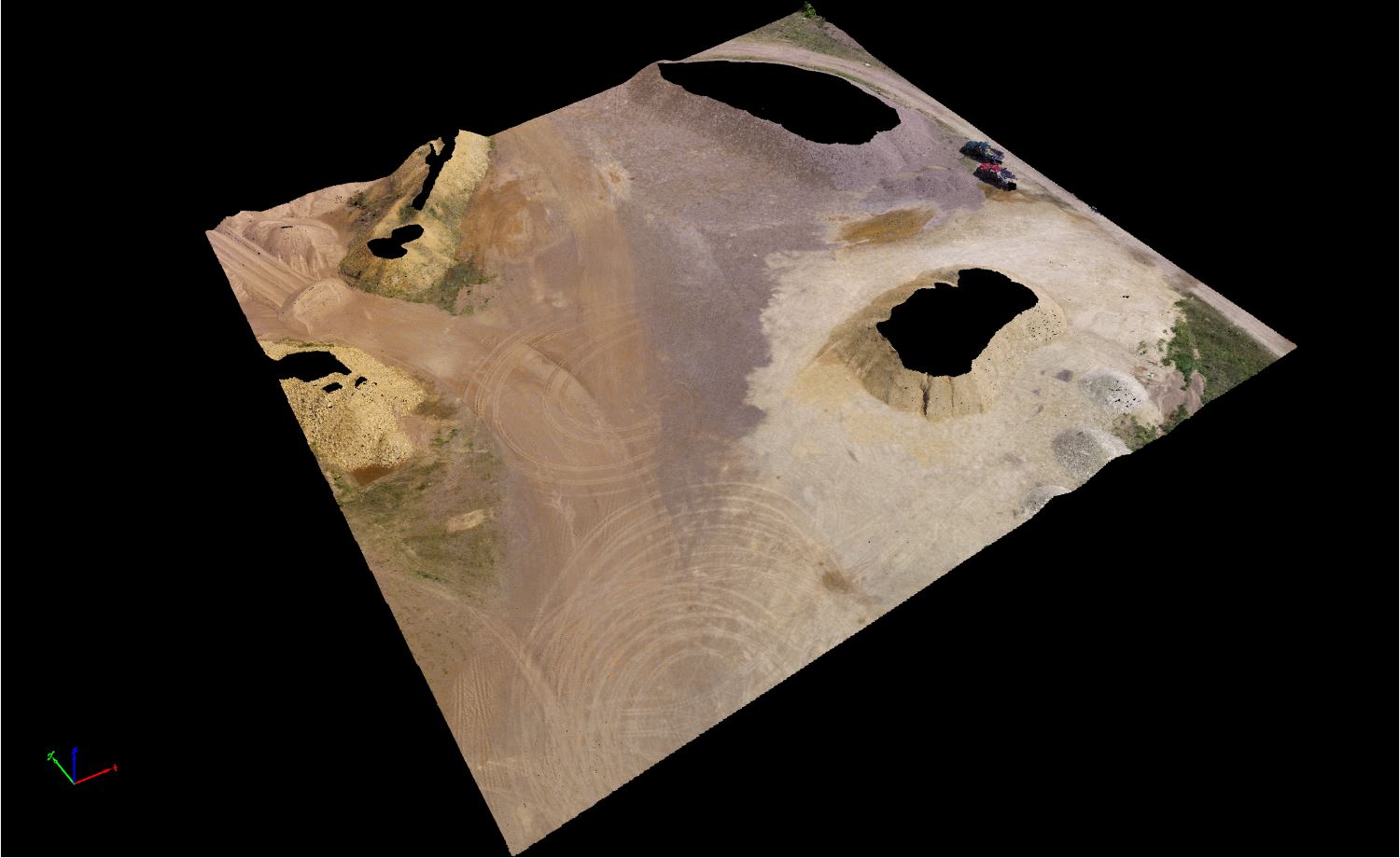 Geospatial Field Methods: UAV image processing: Orthorectified image