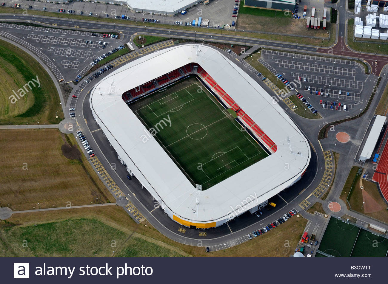 The Rainham End.: Keepmoat Stadium - Doncaster Rovers