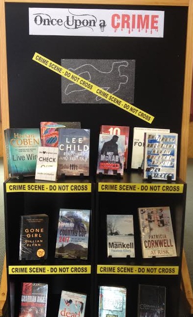 Library Displays: Once upon a crime