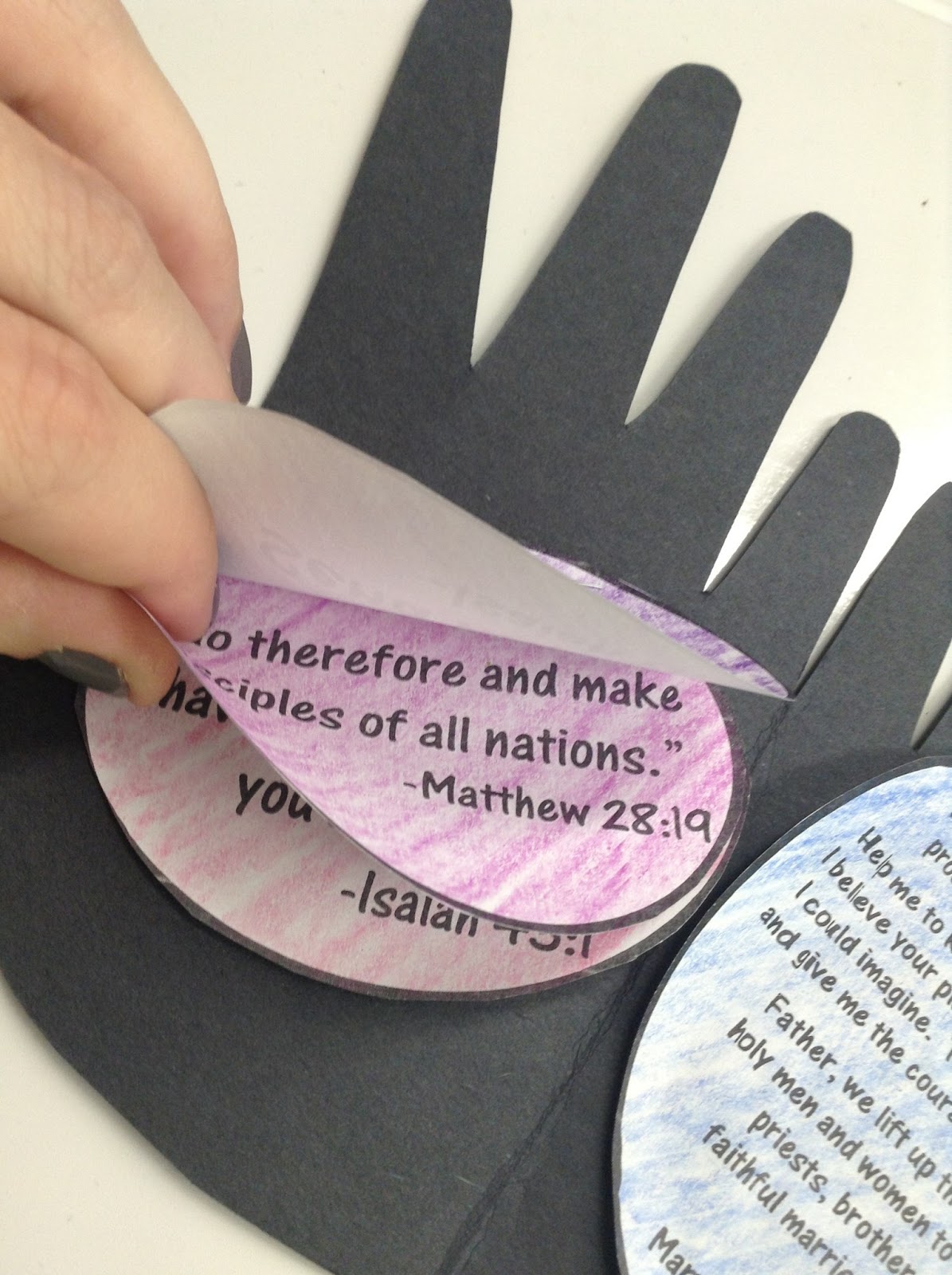 Teaching With Fulton Sheen: My Hands Can Serve Vocation Activity