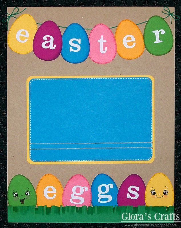 Glora's Crafts: Easter Eggs Layout