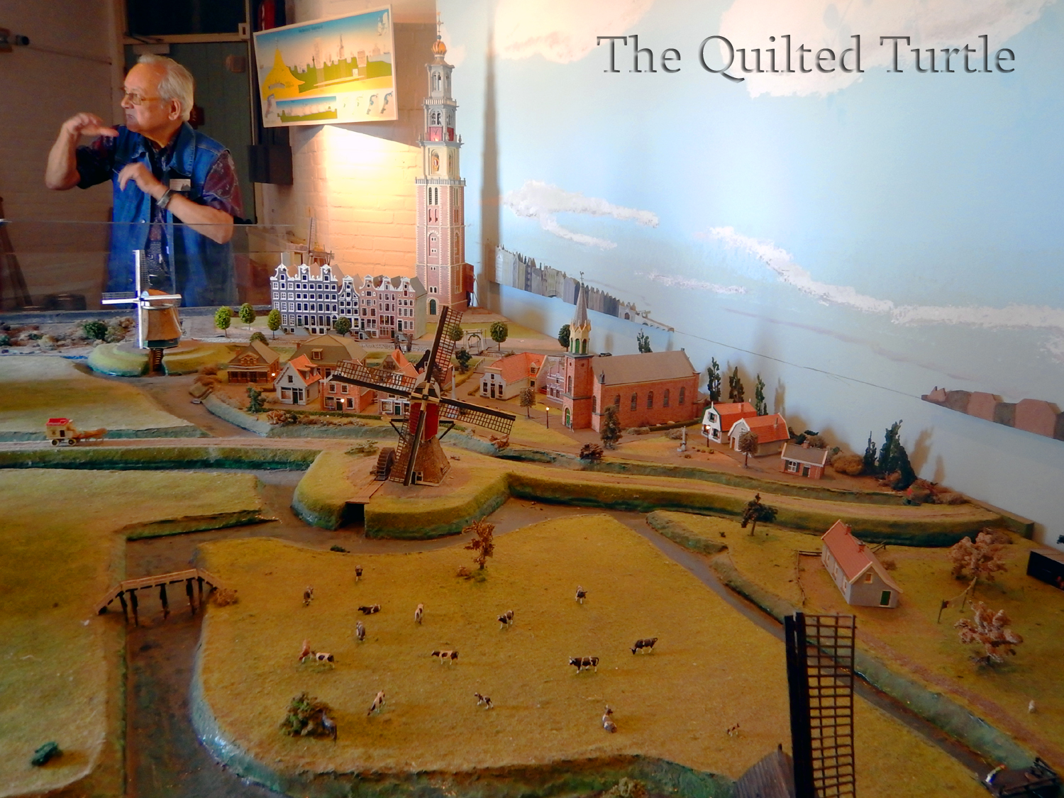 The Quilted Turtle: Molen van Sloten (Sloten Windmill)