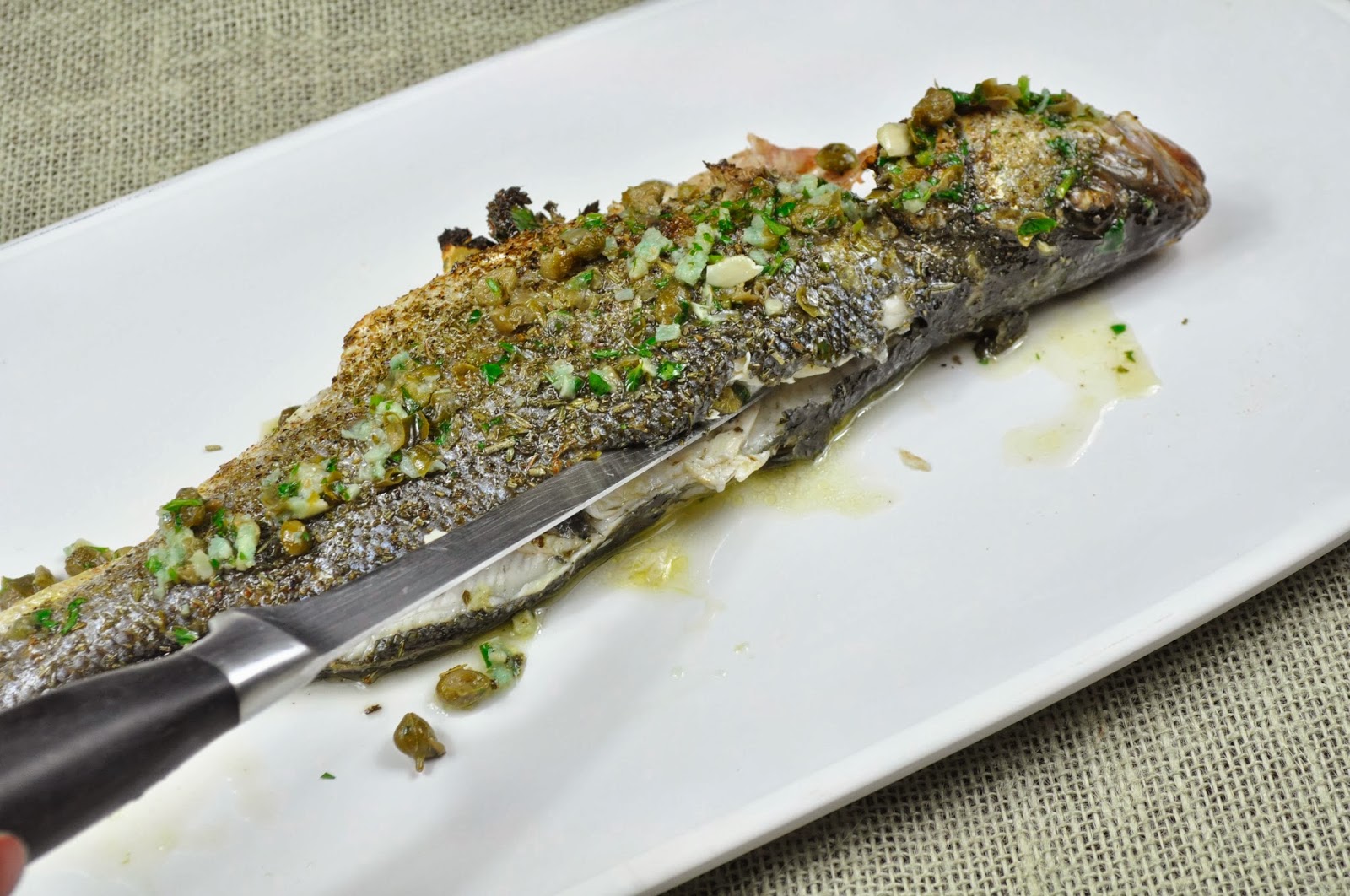 Ciao Chow Linda: Roasted Branzino
