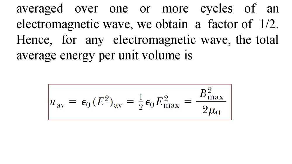 Sound energy density