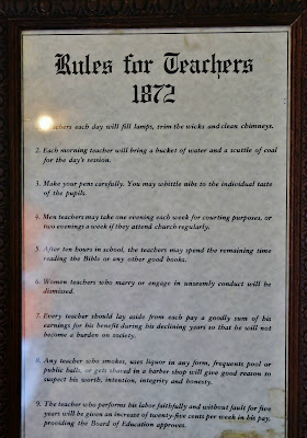 Heroes, Heroines, and History: 19th Century Schoolteacher Requirements