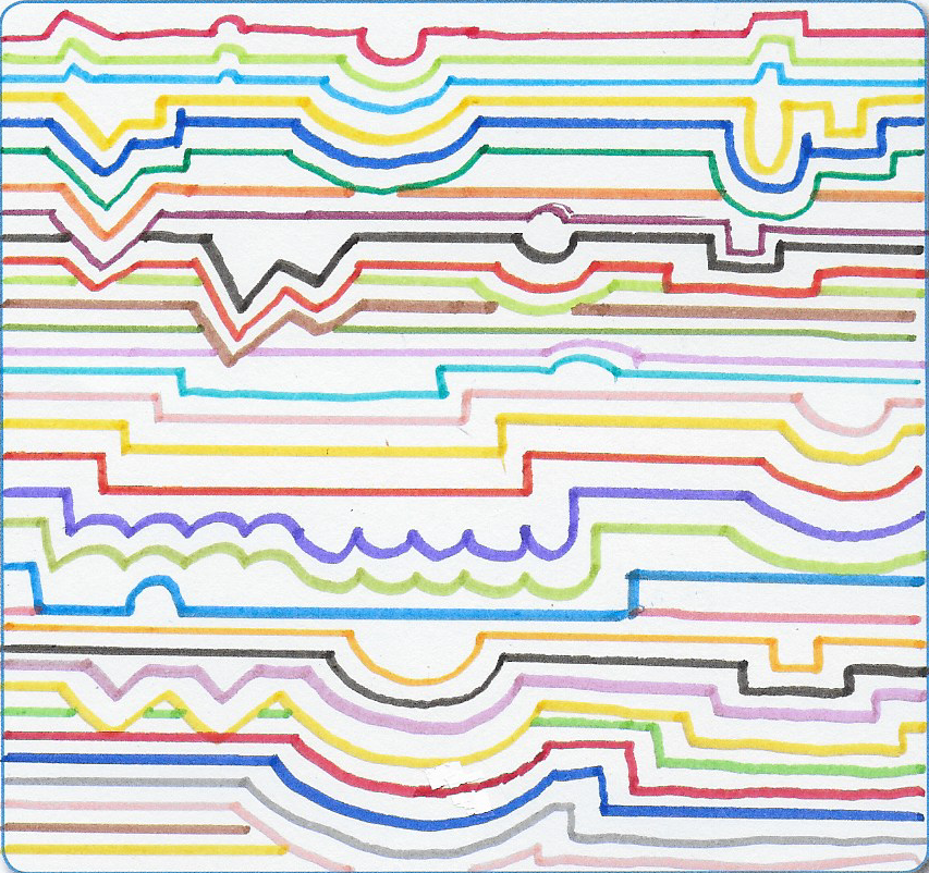 Geometry and Arts: 2016-17. Linear rhythms