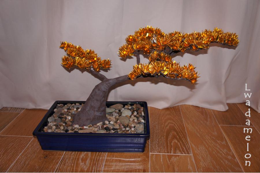 LWadamelon: DIY 1,001 Origami Crane Bonsai Tree