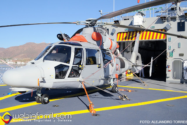 La Marina Mexicana recibió su primer AS565 MBe 'Panther' de Airbus ...