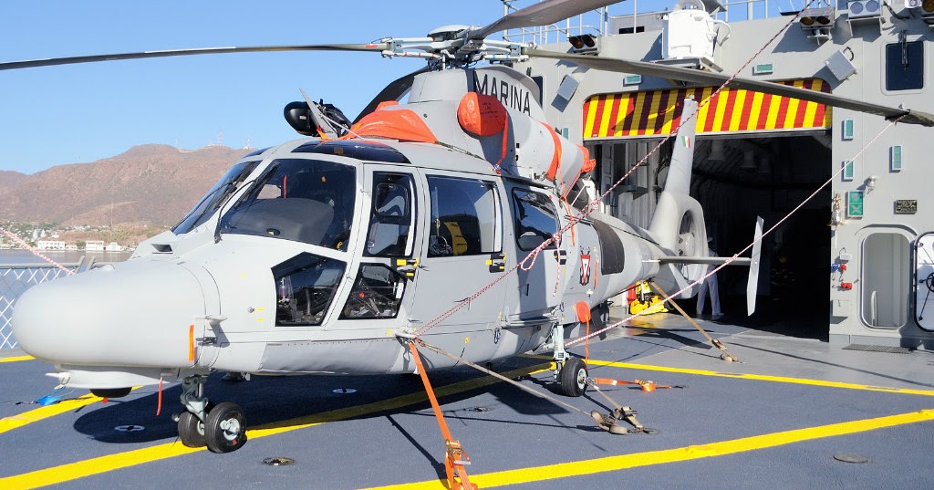 La Marina Mexicana recibió su primer AS565 MBe 'Panther' de Airbus ...