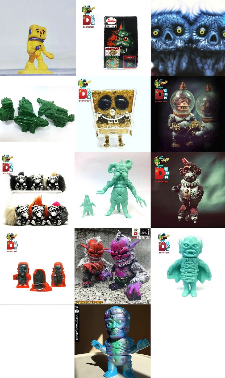 Collecting Toyz: Toy Art Gallery's Exclusives for Designer Con