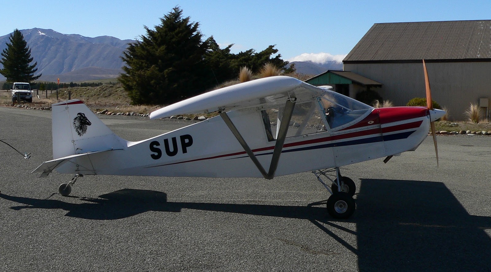 NZ Civil Aircraft: Another Tekapo resident.