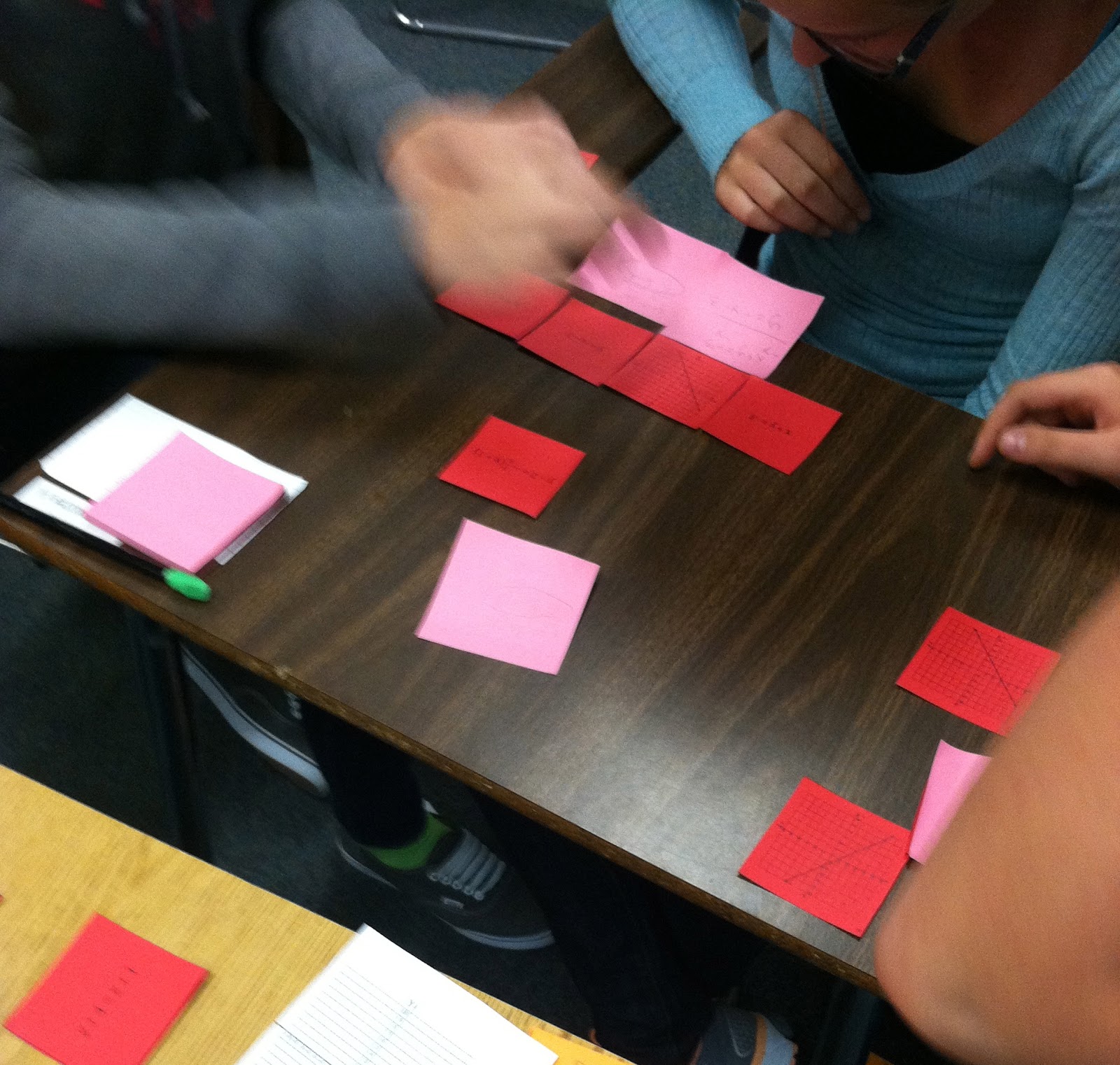 Math 180: Day 7- Card sort