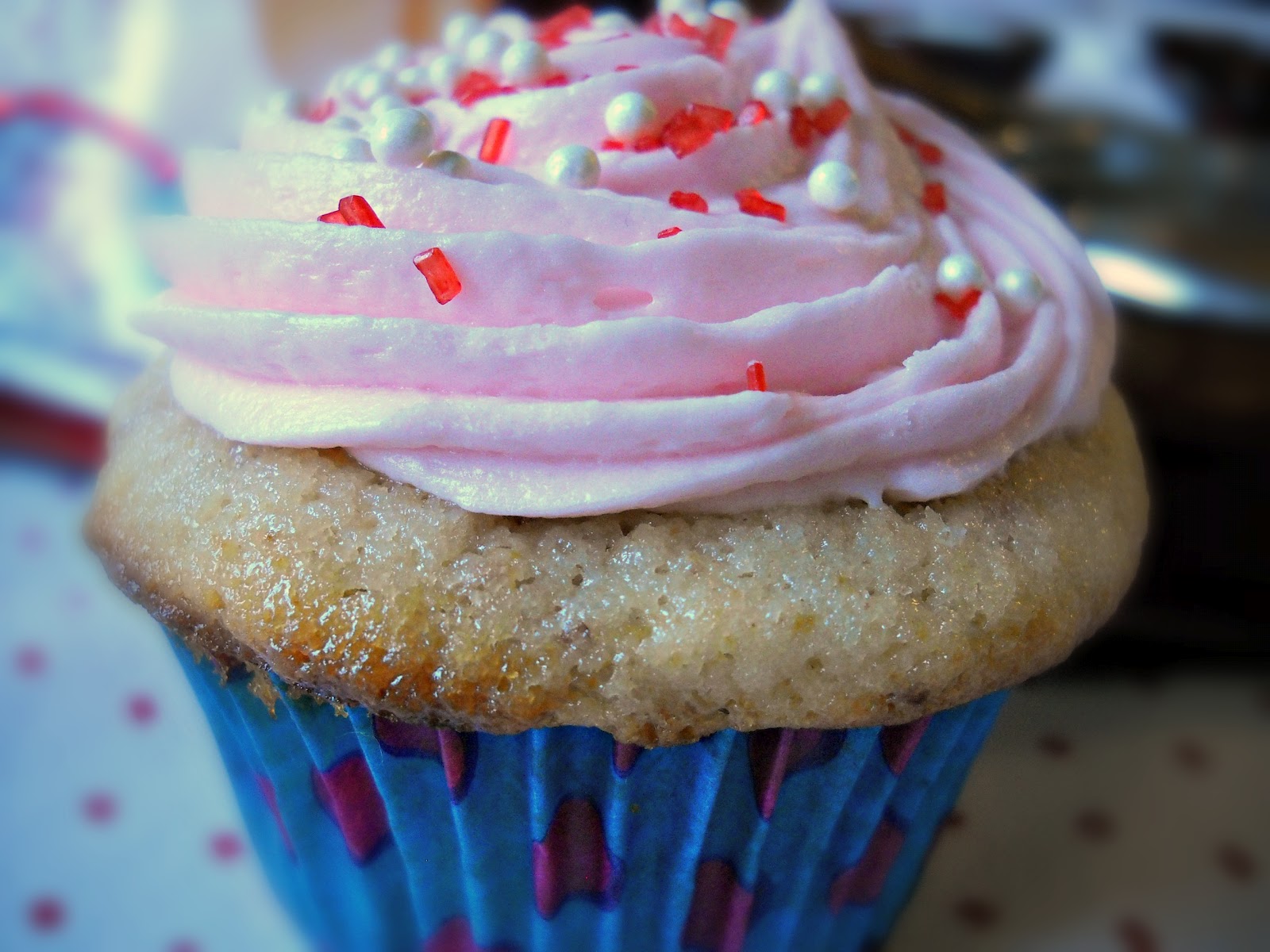 Bake It With Booze!: Cosmopolitan Cupcakes