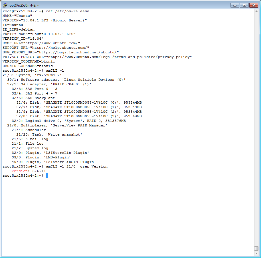 Masa's blog: Fujitsu ServerView RAID Manager 6.6.11 for Ubuntu