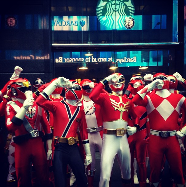 Henshin Grid: Power Rangers in NYC and Good Morning America