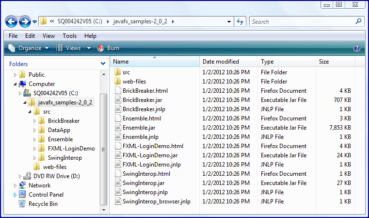 Inspired by Actual Events: JavaFX 2's Ensemble and other Sample ...