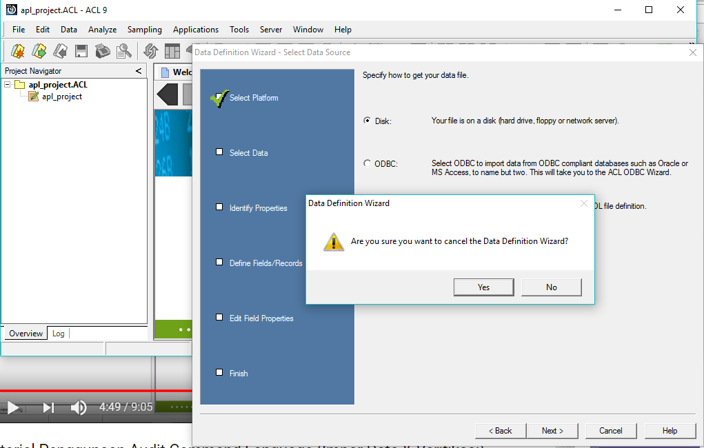 Review Audit Command Language | Oscar_Gesi