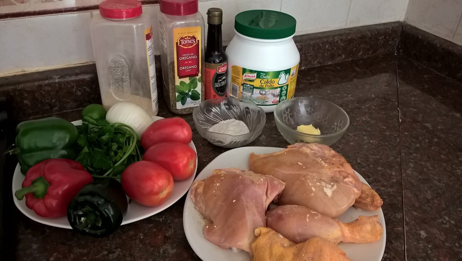 Pollo A Los 4 Chiles