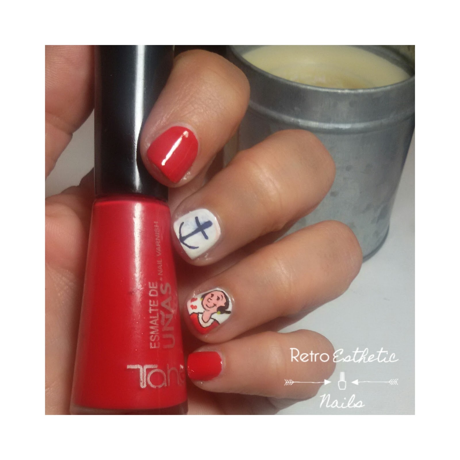 RetroEsthetic-Nails: Olivia la eterna novia de Popeye