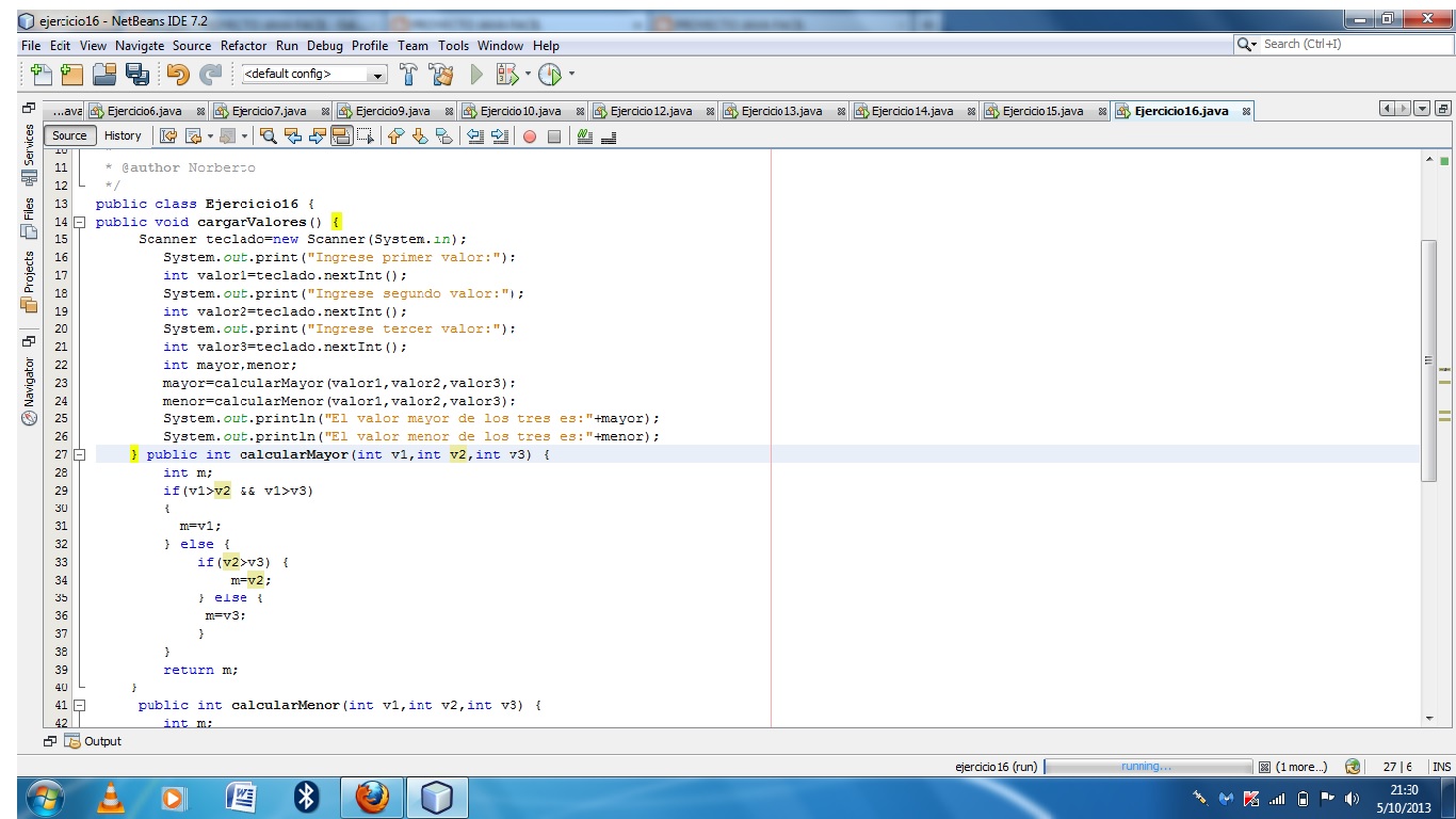 PROYECTO JAVA FACIL: INGRESAR 3 VALORES POR TECLADO Y MOSTRAR EL MAYOR ...
