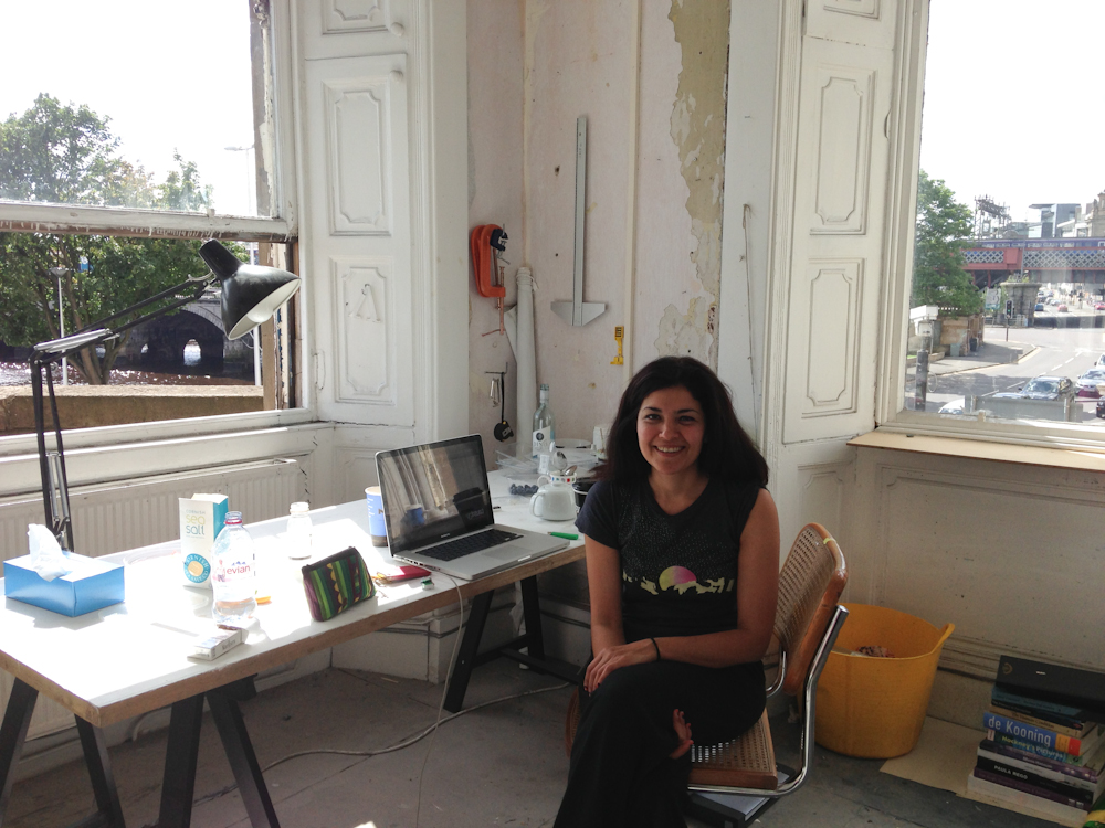 Helen Shaddock: Visit to Sukaina's new studio