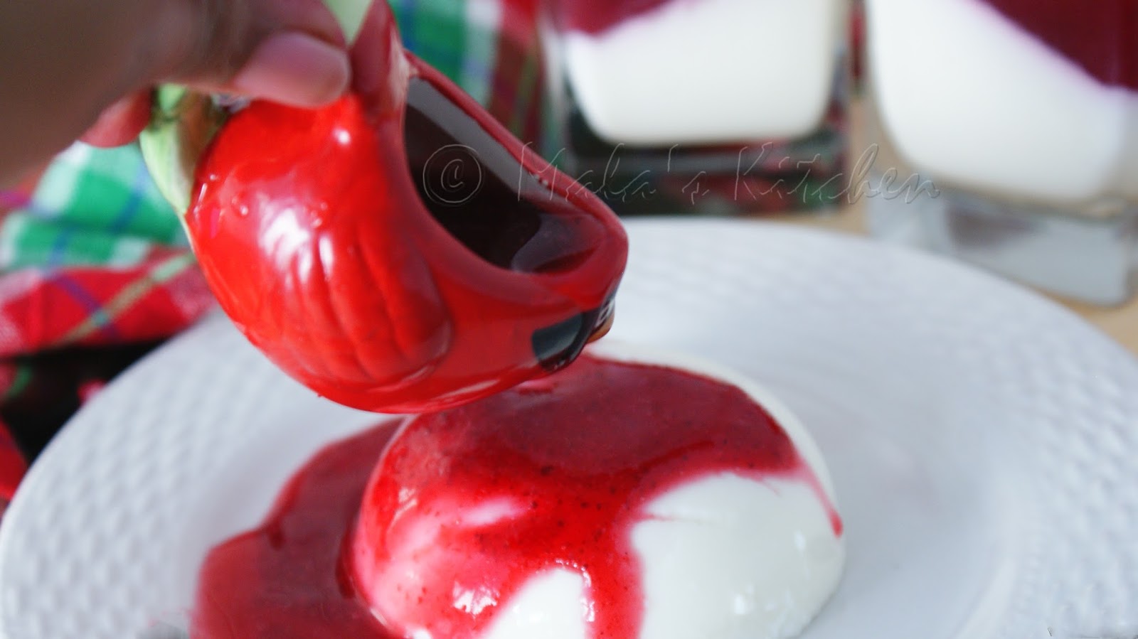 Cranberry Panna Cotta - Malas-Kitchen