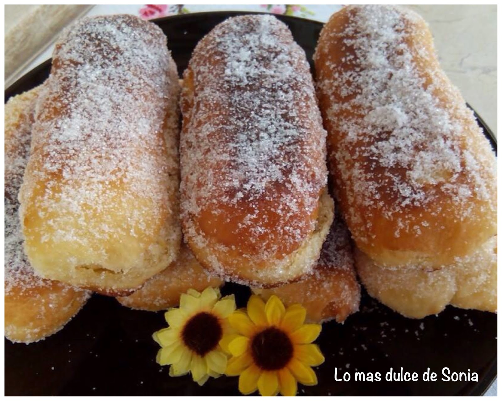 Xuxos rellenos de crema