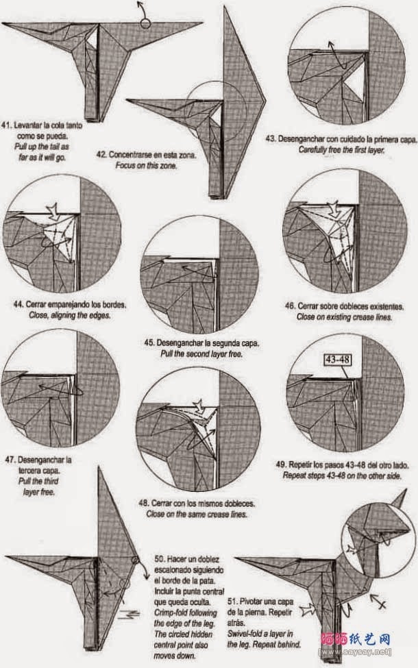 origami eagle instructions ~ easy origami instructions for kids crafts