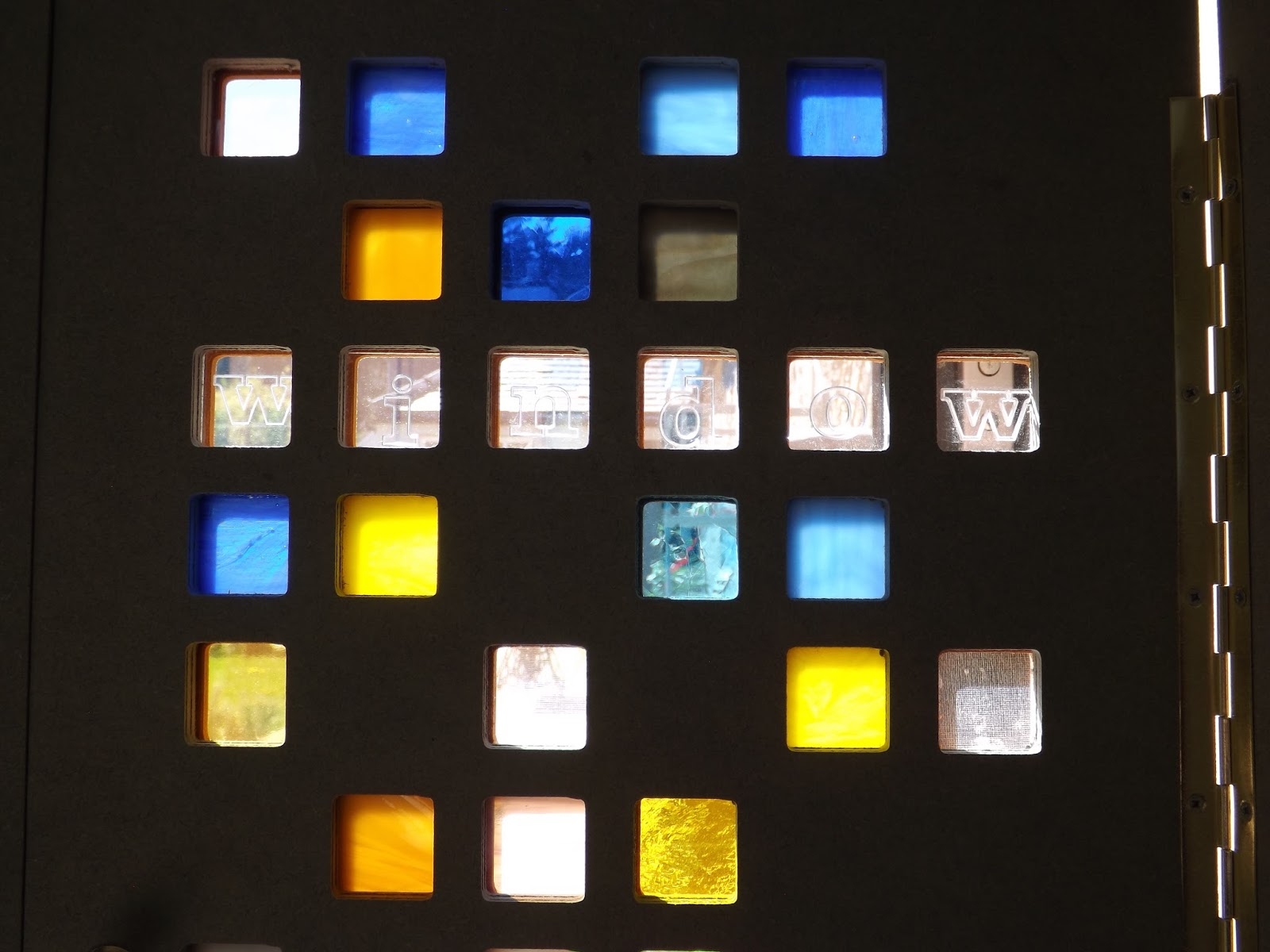 CASPAR DESIGN-FURNITURE: STAINED GLASS WINDOW SHUTTERS