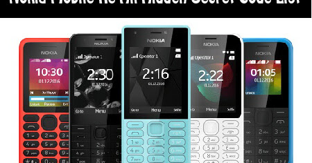 Nokia Mobile Ke All Hidden Secret Code List 2023 | My Hindi Tricks