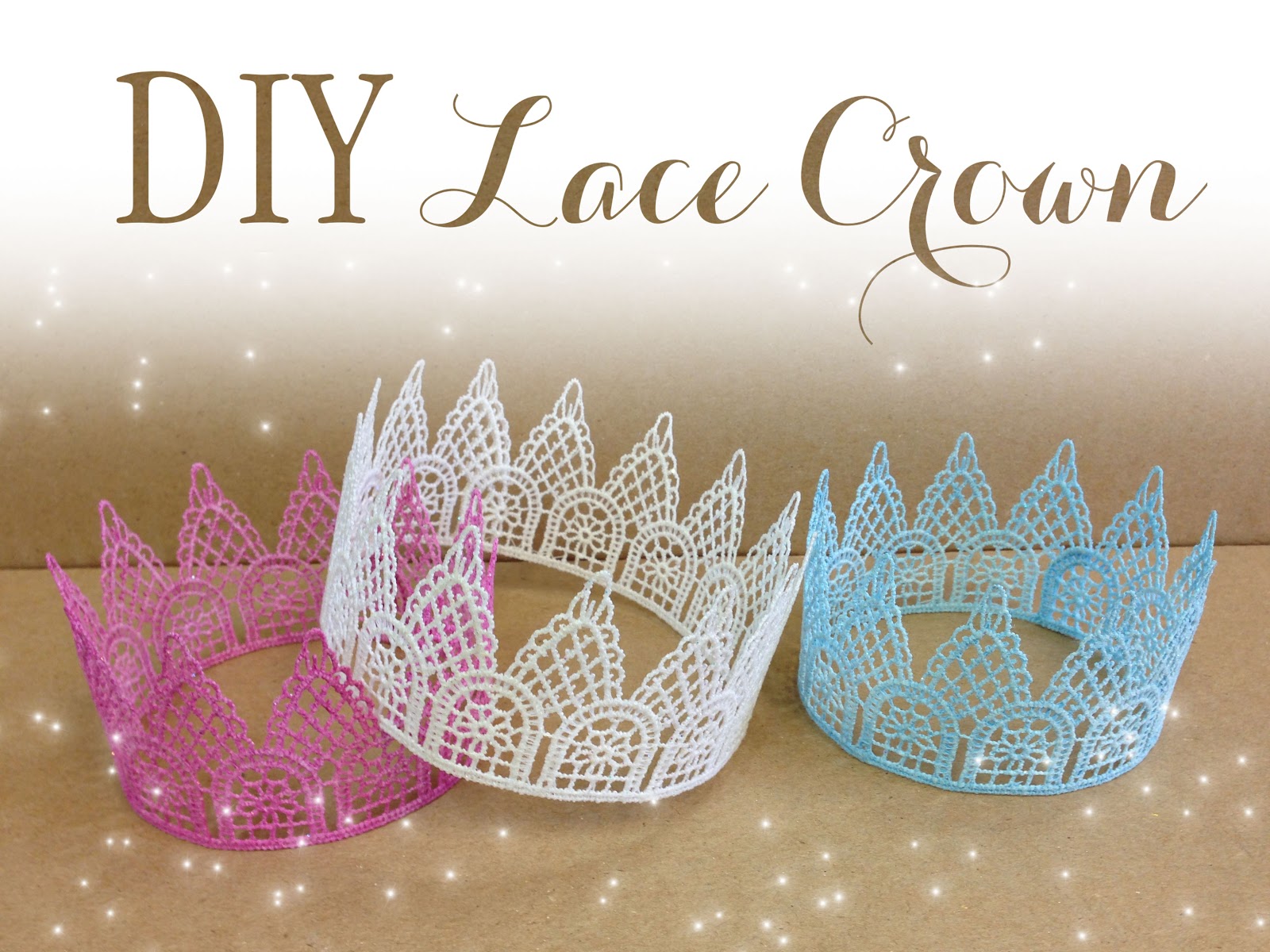 Pinnie Lou: DIY Lace Crown