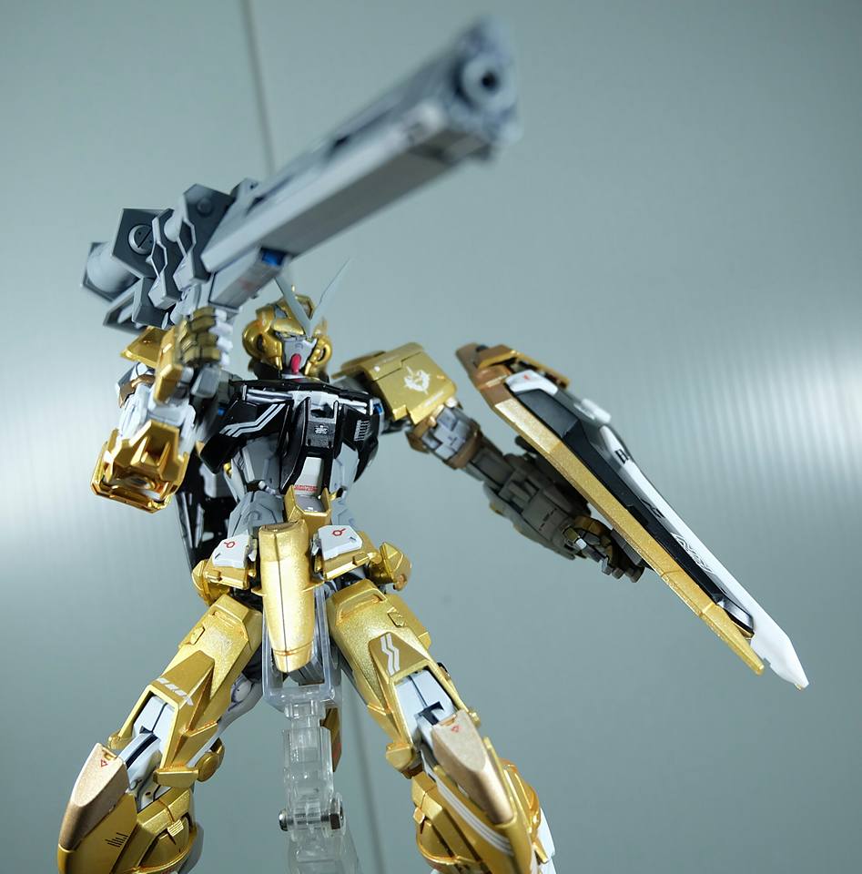 Custom Build: MG 1/100 "Prototype Akatsuki" Gundam Astray Gold Frame