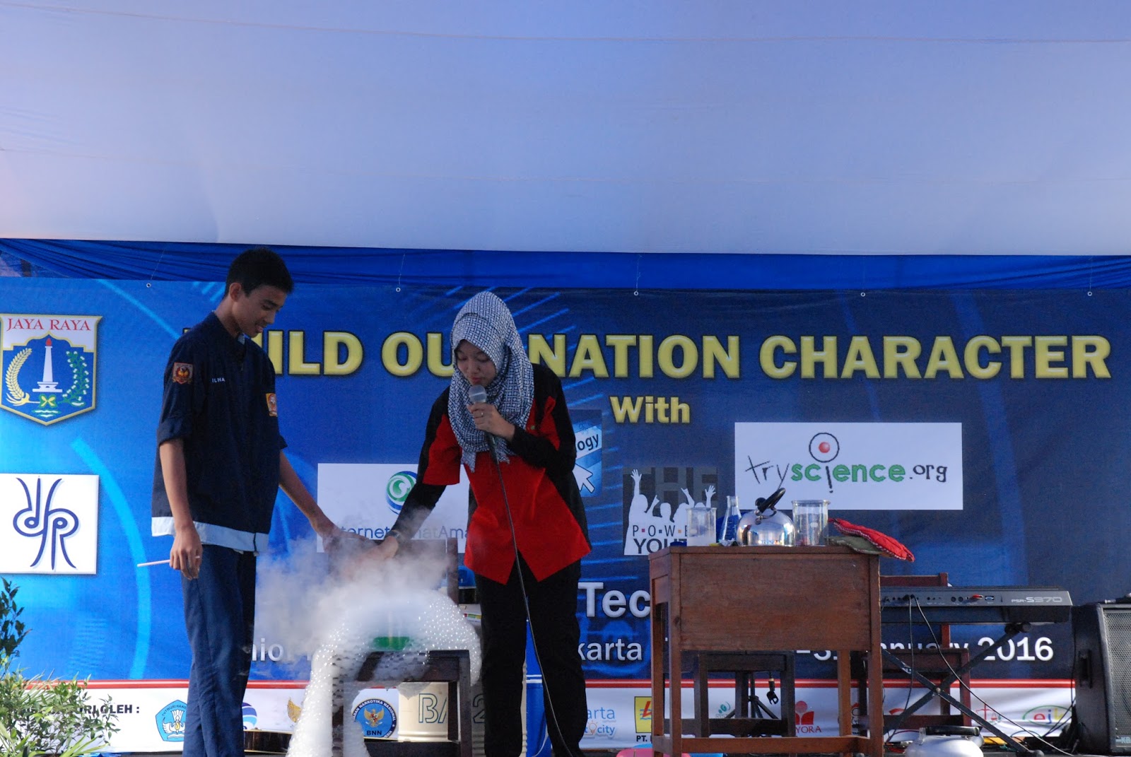 PP-IPTEK Meramaikan Science & Technology Expo SMPN 99 Jakarta - Pusat ...