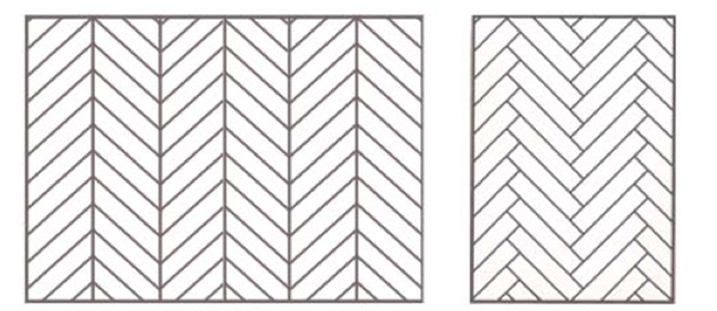Love Like Enamel: Herringbone Painting
