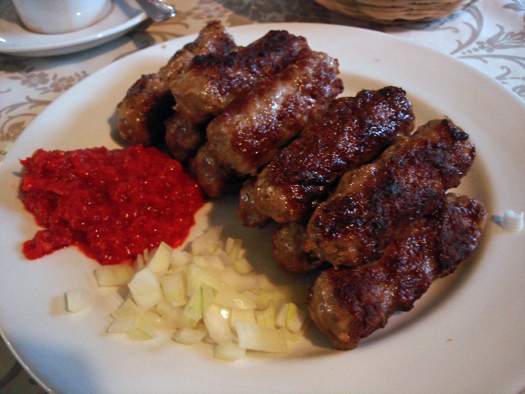 Travel in the Balkans: Balkan Cooking: Cevapi