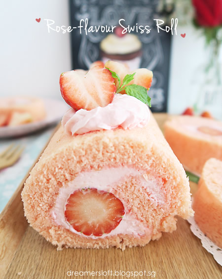 DreamersLoft: Rose-flavour Swiss Roll