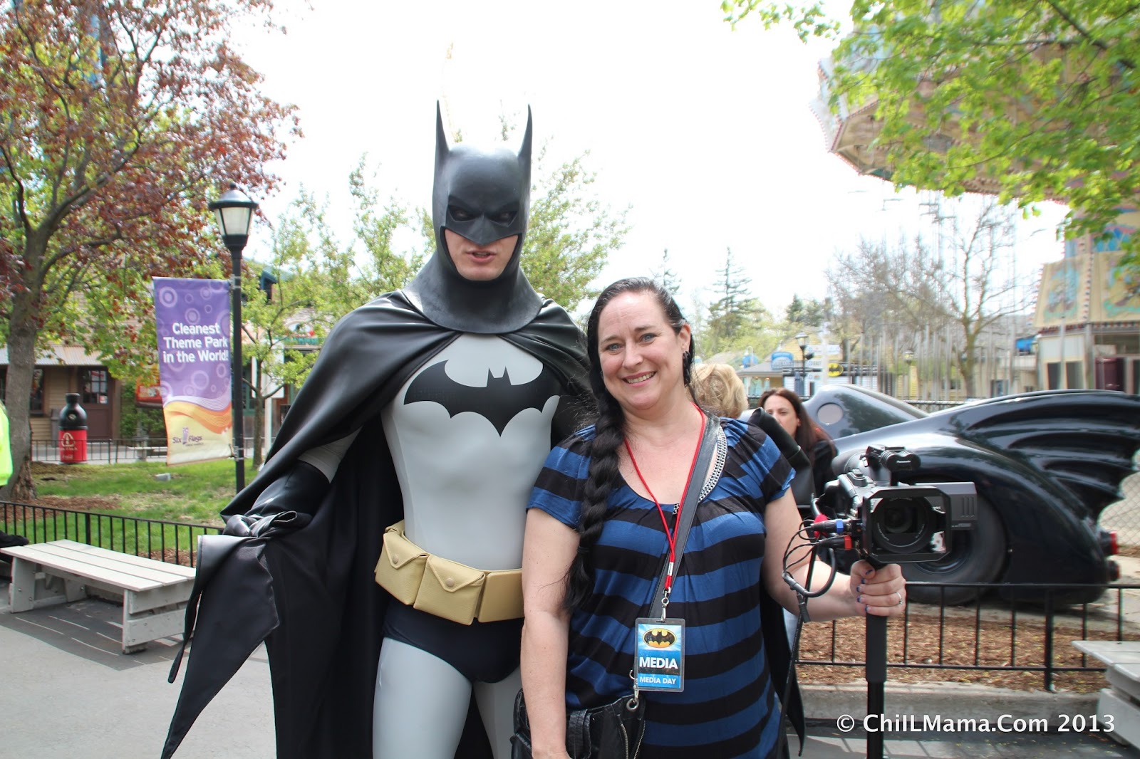 Six Flags Batman Costume