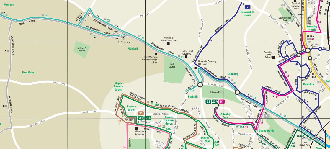 Great British Bus Routes: X1: Birmingham - Coventry