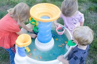 Ocean Sensory Table - Life with Moore Babies