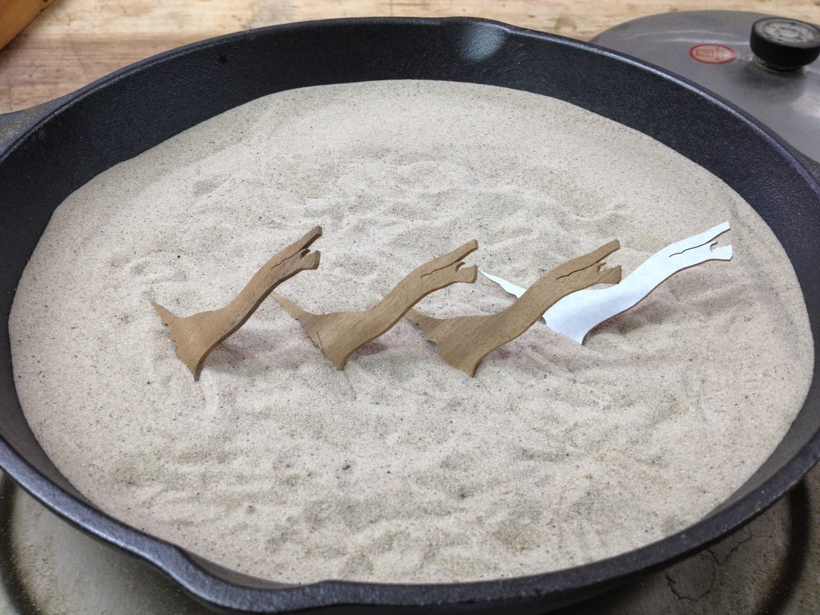 Patrice Lejeune: Treasure Box #2 - Marquetry hot sand shading