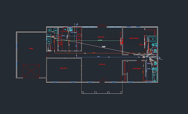 5 Seconds of Architecture : Plumbing Plan