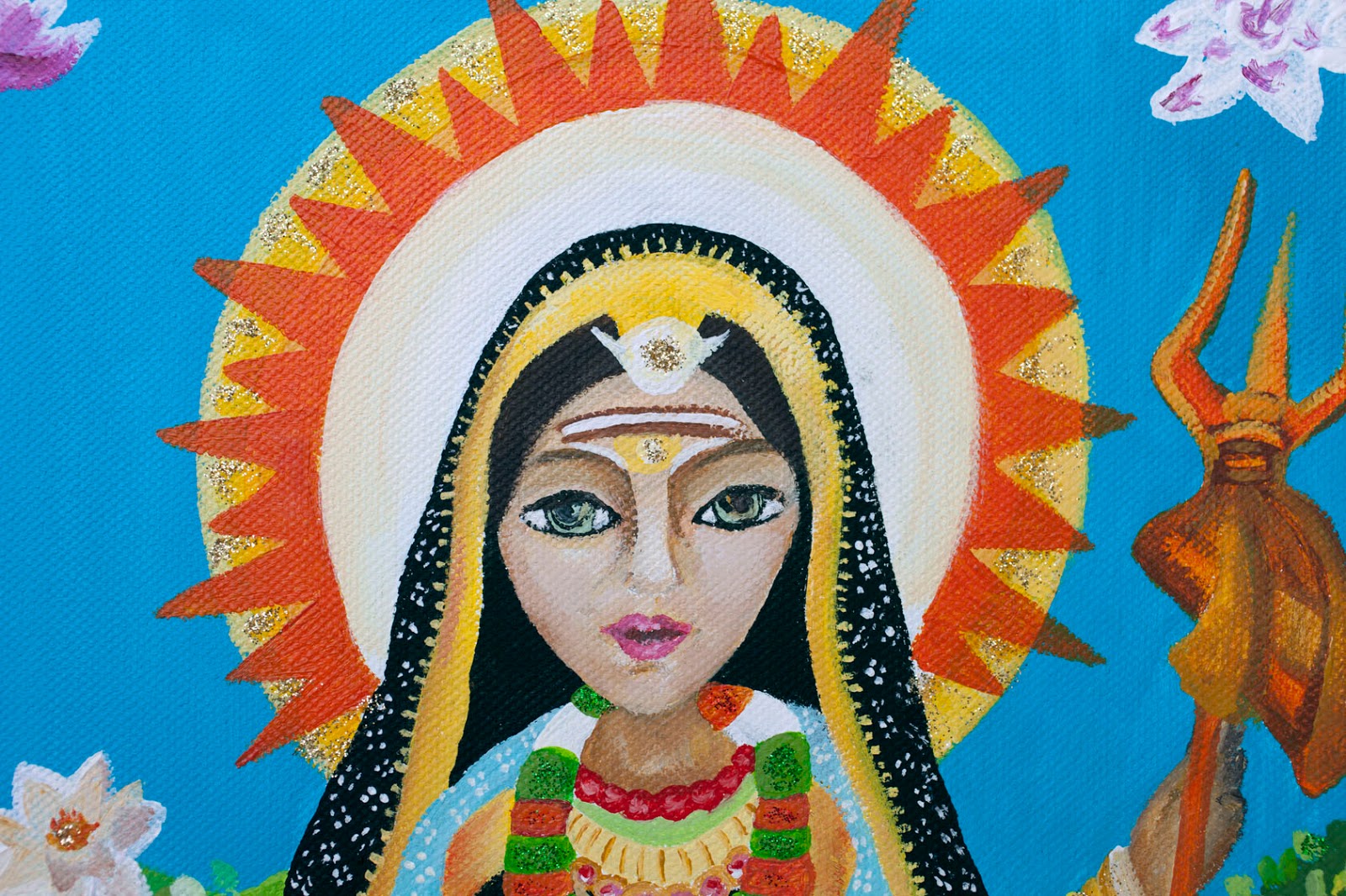 Andy Mermet -Petit Marcheur: PINTURA- SERIE DIOSAS-AKHILANDA- NUEVA ...