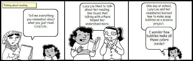 Literacy Roots: Reading Strategies- Comic Book Style